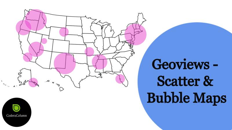 Geoviews - Scatter & Bubble Maps [Python]